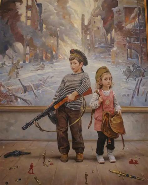 Патриотические картины русских художников