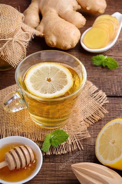 Как заварить имбирь с медом и лимоном: Имбирный чай с медом и лимоном ...