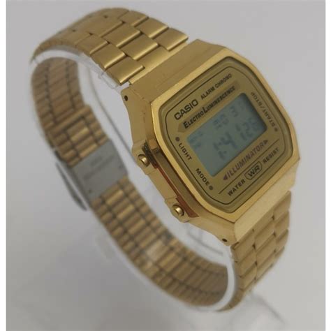 Zegarek casio illuminator złoty - Lombard 66