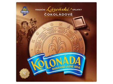 Opavia Kolonáda традиционные курортные вафли с шоколадной начинкой 200 ...