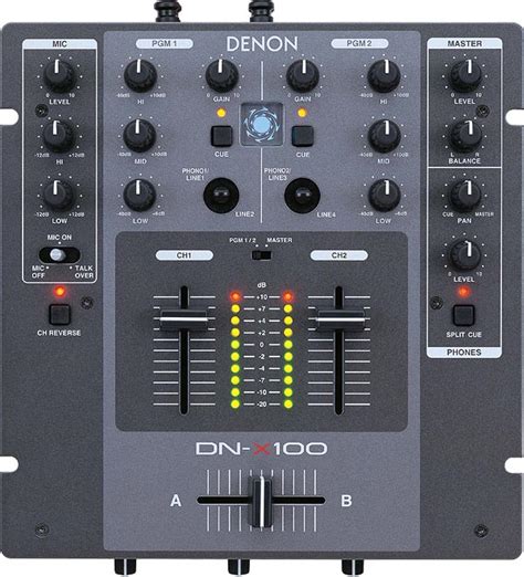 DN-X100 Denon - Frans Van Eeckhout - mengpaneel denon dn-x100
