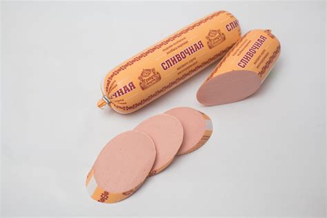 Колбаса вареная «Сливочная», в/с м/с 400гр - ОАО “Бобруйский мясокомбинат”
