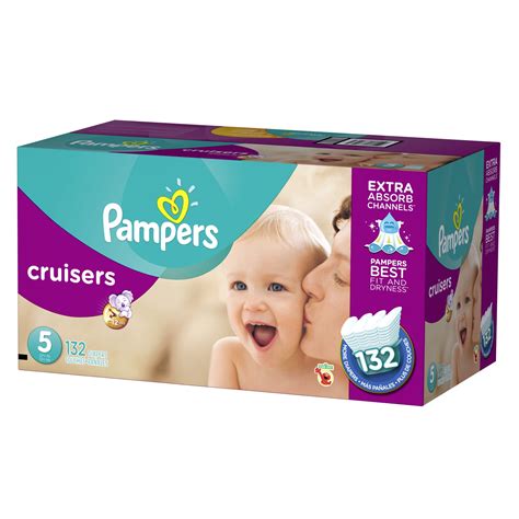 Pampers Cruisers Diapers Size 5 132 count - Walmart.com