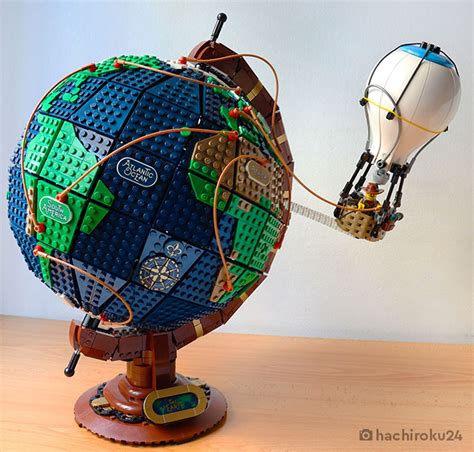 Personalisiere dein LEGO® Ideas Globus Set | Offizieller LEGO® Shop LU