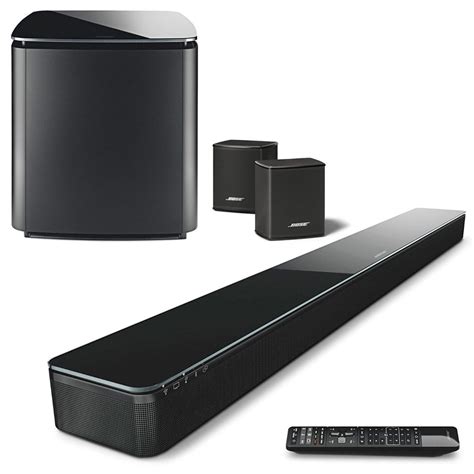 BOSE SOUNDTOUCH 300 SOUNDBAR + ACOUSTIMASS 300 WIRELESS BASS MODULE ...