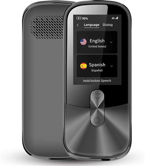 ANFIER Instant Translator Device with 2.4 inch Touchscreen Language Translator (W03), AI Real ...