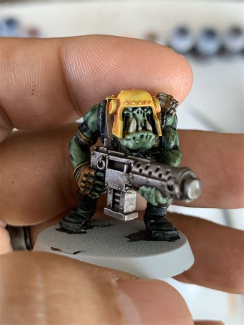 First Ork with Contrast. : orks