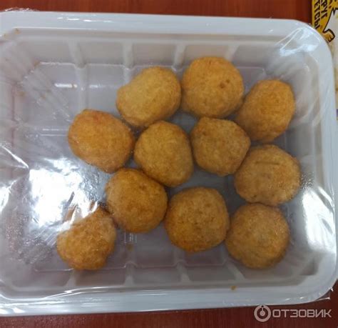 Отзыв о Круггетсы Мясная галерея "Горячая штучка" с сырным соусом ...