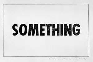 something