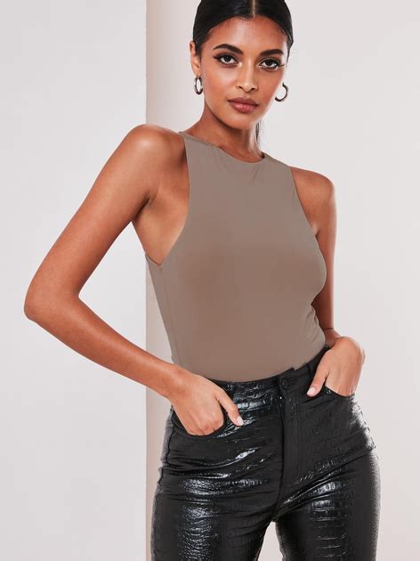 R̲O̲Z̲E̲T̲K̲A̲ | Боди-майка Missguided TJF28053 46 Коричневая ...