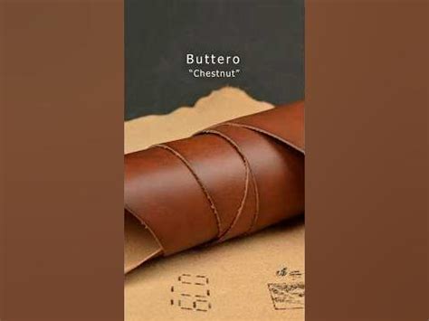 Buttero - кожа растительного дубления 🇮🇹 - YouTube