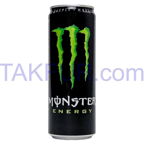 Напиток Monster Energy безалкогольный сильногазиров 355мл купить онлайн ...