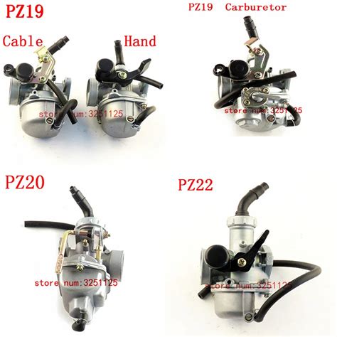 19mm 20mm 22mm Motorcycle Carburetor CARB PZ19 PZ20 PZ22 fit for 50cc ...