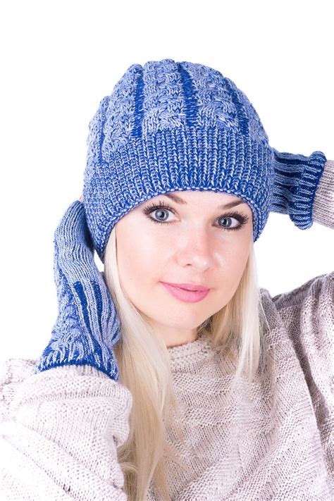 Шапка Ніка синій синий замовити в Natalka.ua