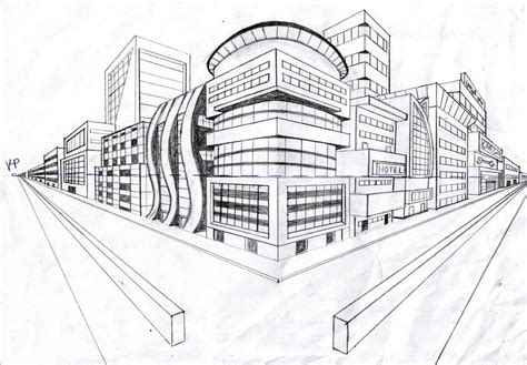 Основы Перспективы В Рисунке Карандашом (Уроки Рисования) | Perspective ...