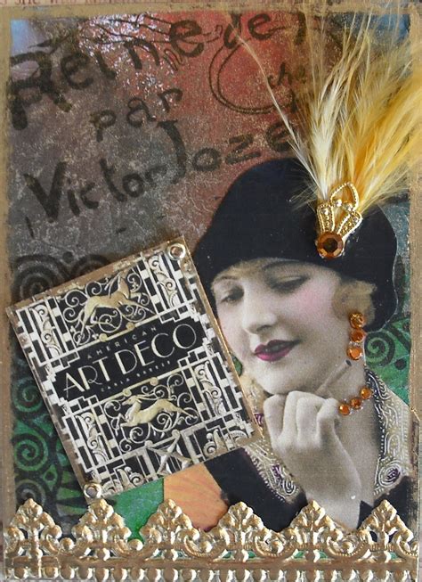 AutumnBluesandRainyDays: Art Deco Atc's