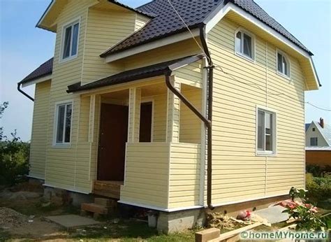 Как обшить дом сайдингом своими руками: фото инструкция по обшивке дома ...