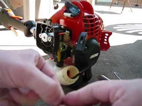 How to Replace a Fuel Grommet and Fuel Lines on a Echo 225 Series - YouTube