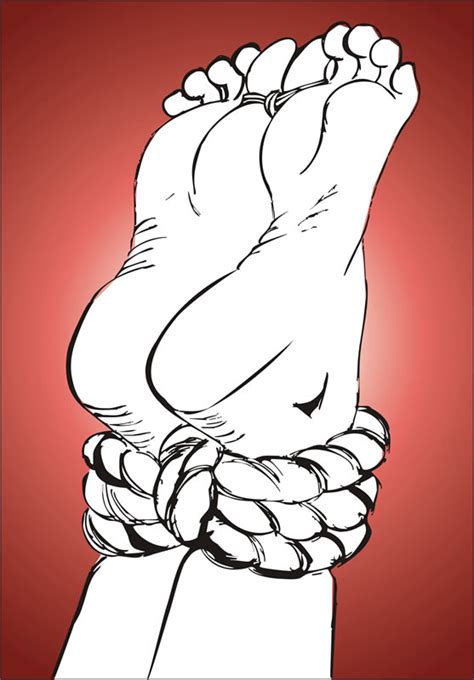 Bound Feet by pene4 on DeviantArt