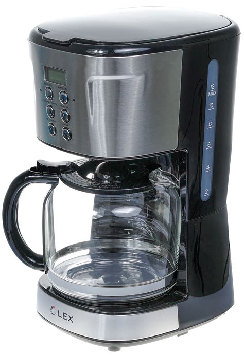 Обзор капельной кофеварки Lex LX-3501-1