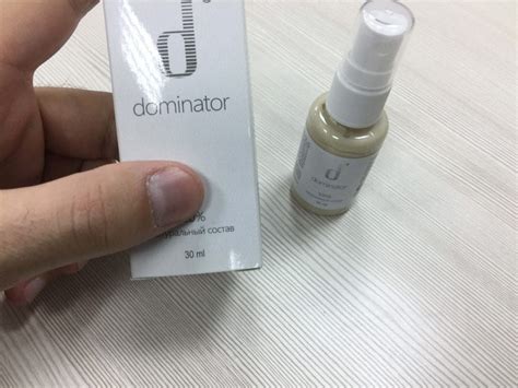 Спрей Dominator - реальные отзывы врачей и покупателей