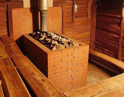 12 чертежей – кирпичная печь для бани