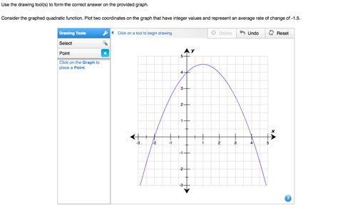 Solved Use the drawing tool(s) to form the correct answer on | Chegg.com