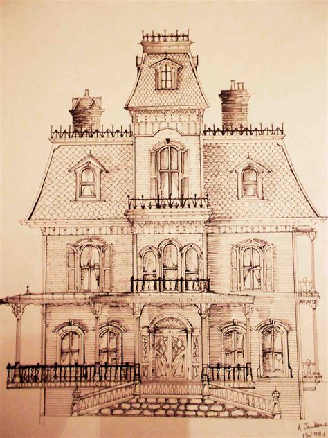 Раскраска особняк (много фото) - drawpics.ru