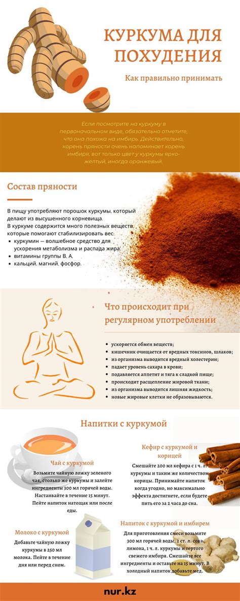 Куркума для похудения: как правильно принимать | NUR.KZ