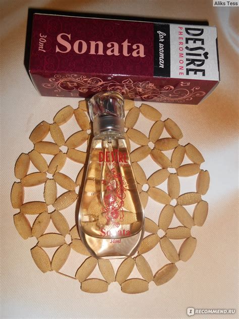 Desire Духи с феромонами Sonata - «Весенние травы в флаконе-капле ...