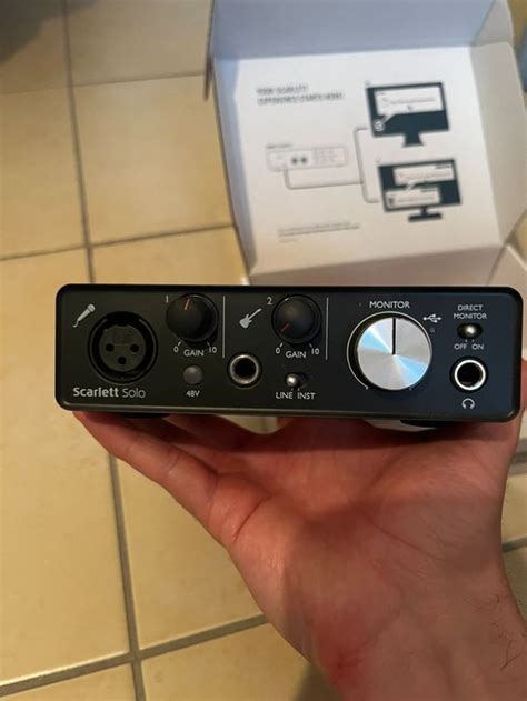 Focusrite Scarlett Solo 2nd Gen | Kaufen auf Ricardo