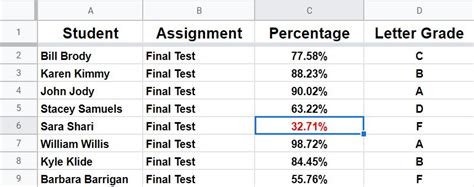 How to color cells, and alternate row colors in Google Sheets
