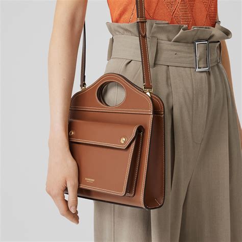 Mini Latticed Leather Pocket Bag | IUCN Water