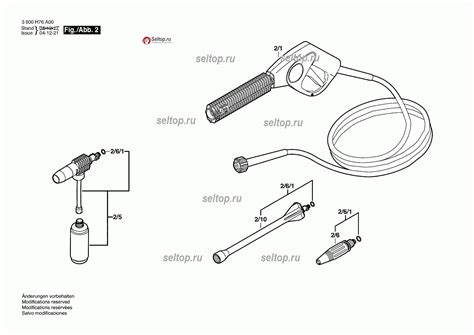 Запчасти для мойки высокого давления Bosch AQUATAK 100 деталировка 2 ...