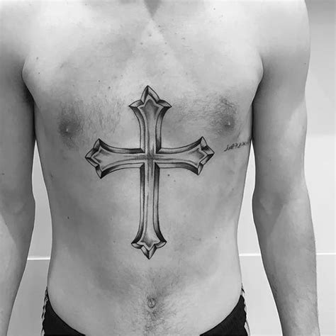 фото тату крест от 23.11.2017 №029 - tattoo cross - tattoo-photo.ru ...