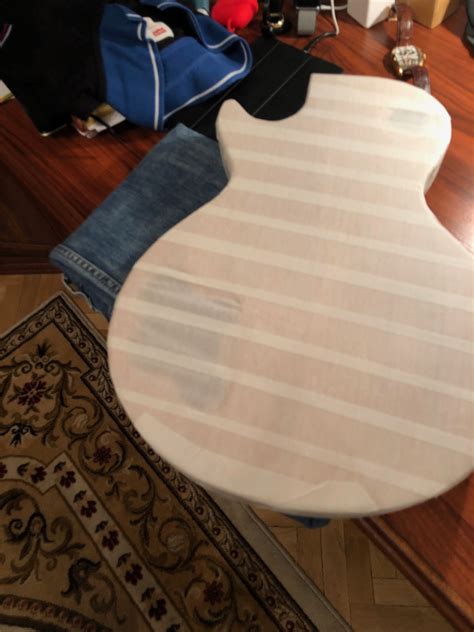 Как я делал электрогитару Les Paul | Пикабу