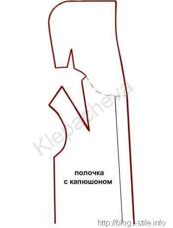 Выкройка Куртки С Капюшоном И Воротником Стойкой Sewing Blouses ...