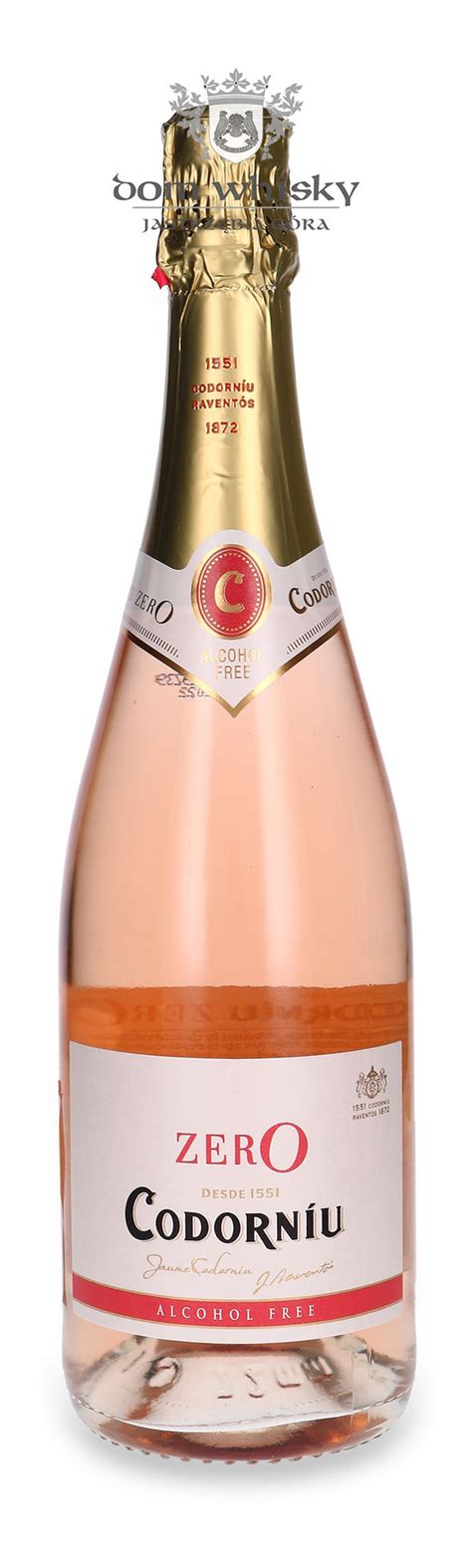 Codorniu Zero Rose / Alcohol Free / 0,75l | Dom Whisky