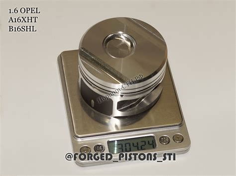 Поршни СТИ Opel 1.6l A16XHT, B16SHL под кольца 1,2/1,2/2,0 купить в ...