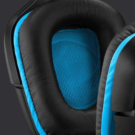 Геймърски слушалки Logitech G432, черен/син - 981-000770 981-000770 ...