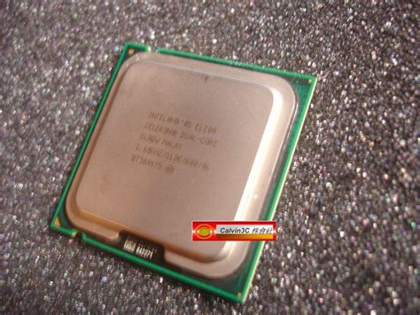 Intel Celeron 雙核心 E1200 正式版 速度1.6G 外頻800MHz 快取512K 製程65nm | 露天市集 | 全台最大 ...
