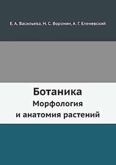 Ботаника — морфология и анатомия растений (Васильев, Воронин ...