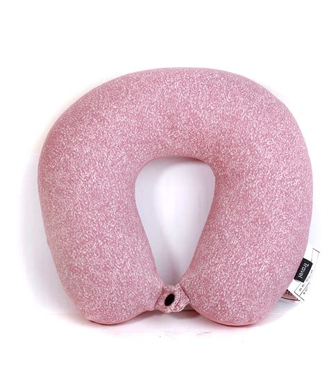 Дорожная подушка Travel Pillow Granules pink