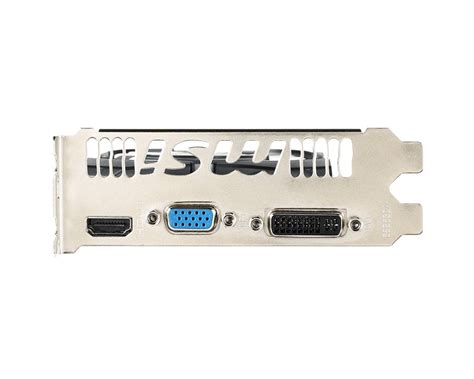MSI GeForce GT 730 4GB DirectX 12 DVI HDMI VGA PCIE Graphic Card N730 ...