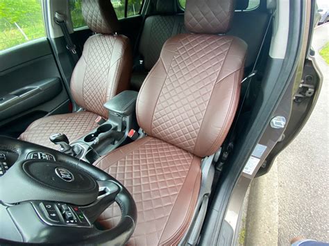 Обновил чехлы — KIA Sportage (4G), 2 л, 2017 года | аксессуары | DRIVE2