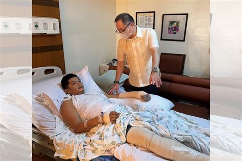 Sugatang parak dinalaw ni PNP-IAS chief Dulay - Journal News Online