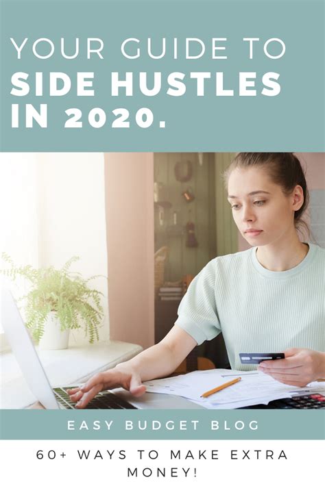Side Hustle Guide: 60+ Ways to Make Extra Money in 2020 - Easy Budget | Simple budget, Budgeting ...