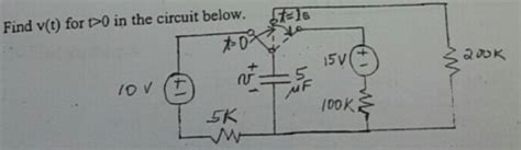 Solved Consider the circuit given below. The switch moves | Chegg.com