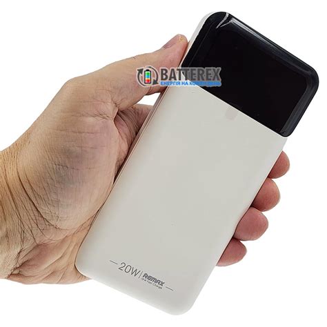 Повербанк Remax Hunch Series RPP-502 10000mAh White 20W c быстрым ...