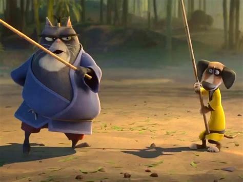 Paws Of Fury: The Legend Of Hank: Chuck & Ichiro (Australia Featurette ...